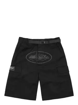 CORTEIZ Alcatraz Cargo Shorts - Triple Black