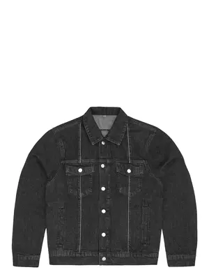 CORTEIZ Cstar Stitchdown Denim Jacket - Black