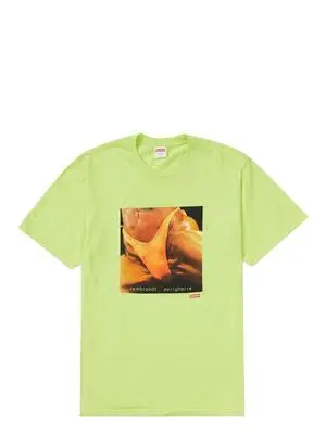 Supreme Butthole Surfers Rembrandt Pussyhorse Tee Shirt Neon Green