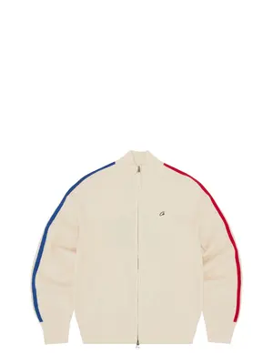 CORTEIZ Knit Zip Up Fleece - Cream