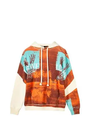 LOEWE Tropical Hands Print Hoodie