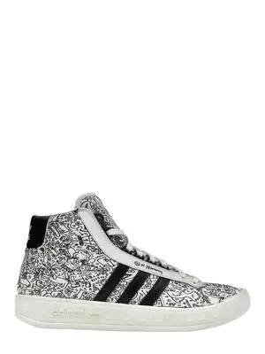 Adidas Adicolor Hi Bk.2 Keith Haringin Sneakers - White/black