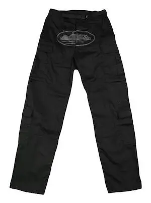 CORTEIZ Guerillaz Cargo Pants - Triple Black