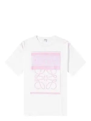 Loewe Photocopy Anagram T-shirt - White/pink