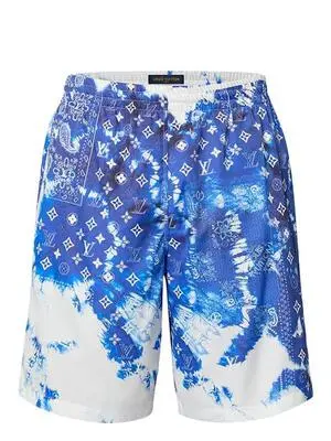 LOUIS VUITTON Bandana Board Swim Shorts