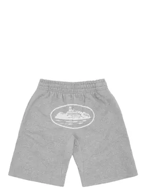 CORTEIZ Og Alcatraz Shorts - Heather Grey
