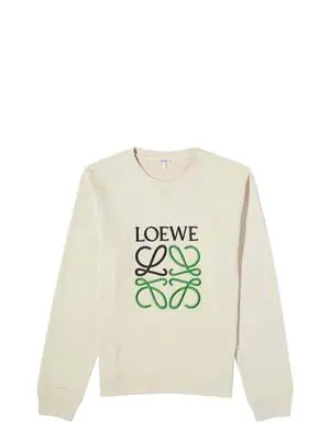 Loewe Anagram Crew Sweatshirt - Creta Beige