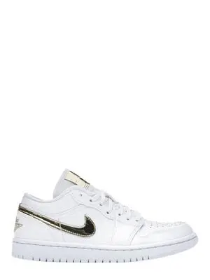 JORDAN Air Jordan 1 Low Sneakers White/metallic Gold