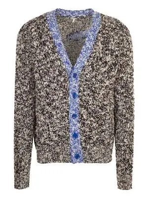 Loewe Large L Cardigan - Black/white/blue