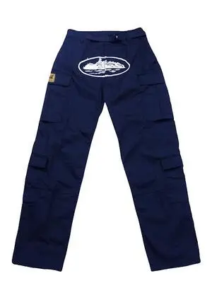 CORTEIZ Guerillaz* Cargo Pants - Navy Blue