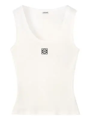 LOEWE Cotton Anagram Tank Top