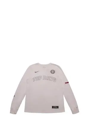 TDE X Nike Top Dawg Arc Long Sleeve Shirt - White