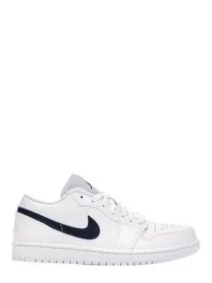 JORDAN Jordan 1 Low Sneakers White/obsidian