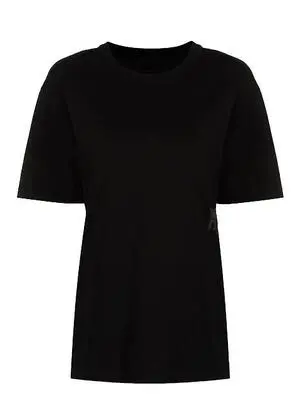 ALEXANDER WANG Essential Jersey Puff Logo Shrunk Tee