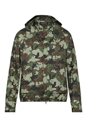 LOUIS VUITTON Camo Windbreaker Jacket