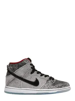 Nike Nike SB Dunk High Salt Stain Sneakers Black/gym Red/black