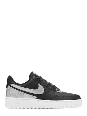 Nike Air Force 1 07 Se 3m - Black/reflect Silver/metallic Silver