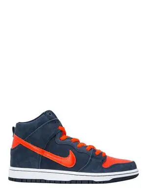 Nike Dunk High Syracuse Sneakers - Obsidian/team Orange/white