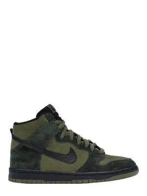 Nike Dunk High Sneakers - Camper Green/black/deep Forest
