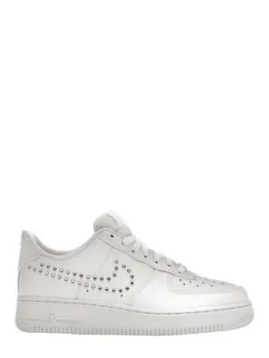 Nike Air Force 1 '07 Studded Swoosh White/metallic Silver/platinum Tint