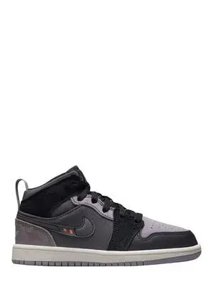 JORDAN Jordan 1 Mid SE Craft Inside Out Black/cement Grey/light Graphite