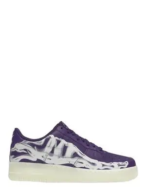 Nike Air Force 1 Low '07 Qs Skeleton Halloween - Court Purple/white