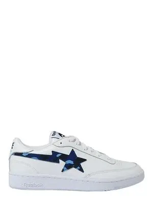 REEBOK Club C 85 A Bathing Ape Camo Sneakers - White
