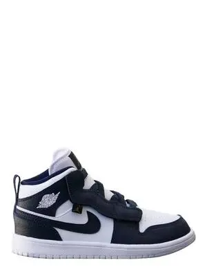 JORDAN 1 Mid Alt - White/metallic Gold/obsidian