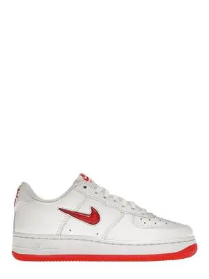 Nike Air Force 1 Low '07 Retro Of The Month Jewel Swooshin - White/university Red