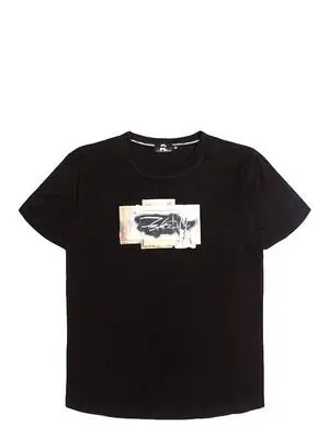 FUTURA LABORATORIES Stencil Tee Shirt - Black