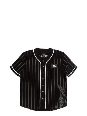 FUTURA LABORATORIES Pointman Baseball Jersey - Black