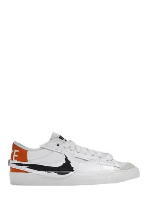 Nike Blazer Low 77 Jumbo - White/summit White/magma Orange