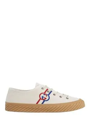 Gucci Interlocking G Low Top Sneaker - Beige/red/blue