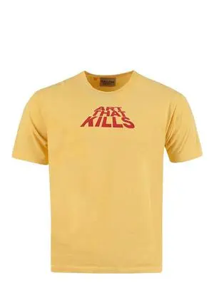 GALLERY DEPT. Art That Kills Logo T-shirt - Yellow