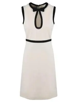 Gucci Keyhole Cutout Pencil Dress - White