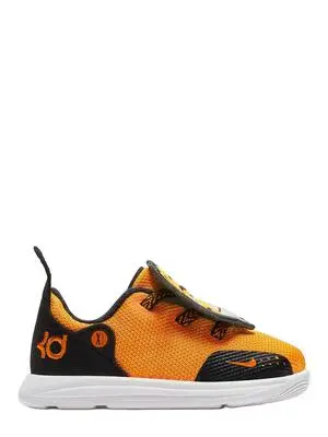 Nike Kd 11 Little Big Cats Sneakers - Orange Peel/black/wheat Gold