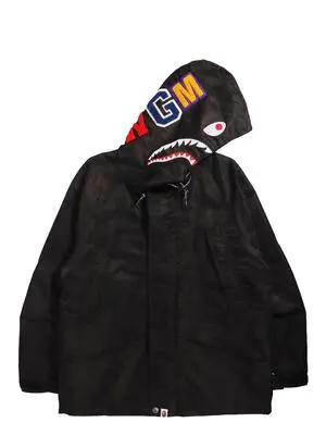 A BATHING APE Shark Snowboard Jacket - Black