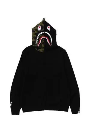 BAPE Shark Fullzip Hoodie - Black