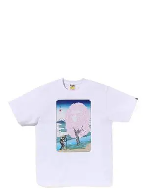 A BATHING APE Sakura Tee Shirt - White