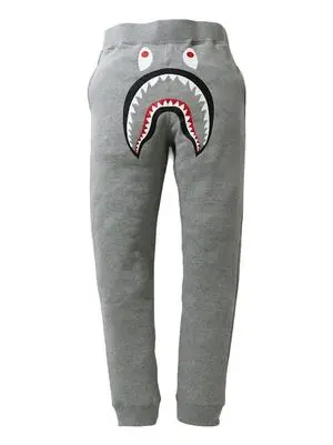 A BATHING APE Shark Slim Sweatpants - Gray
