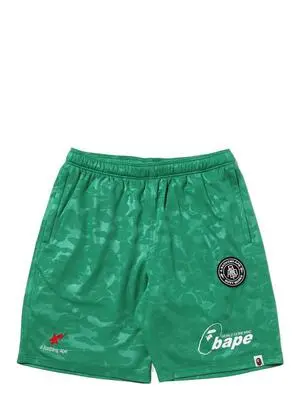 BAPE Soccer Game Shorts - Green