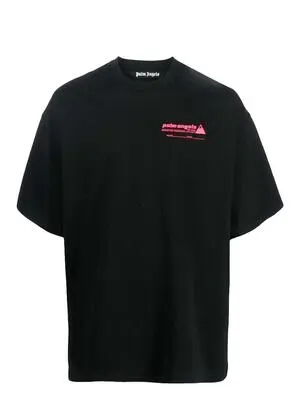 Palm Angels Ski Club T-shirt - Black