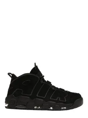 Nike Air More Uptempo Reflective Sneakers - Black