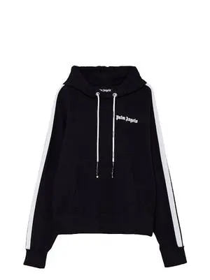 Palm Angels Track Hoodie - Black/white