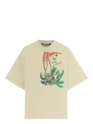 PALM ANGELS Upside Down Palm Tee Shirt