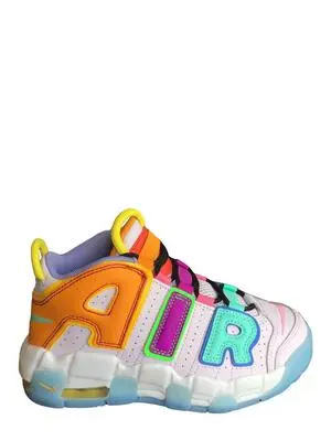 Nike Air More Uptempo Sneakers Barely Grape/opti Yellow/vivid Purple