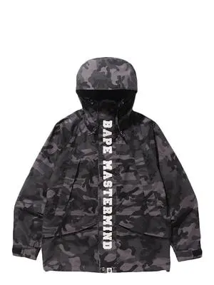 A BATHING APE X Mastermind Japan Snowboard Jacket - Black