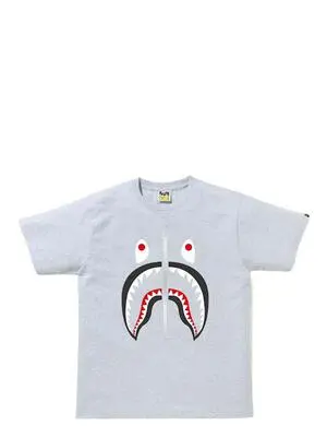 A BATHING APE Shark Tee Shirt - Gray