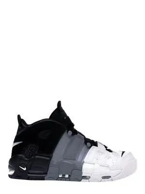Nike More Uptempo Tri-color Sneakers - Black/cool Grey