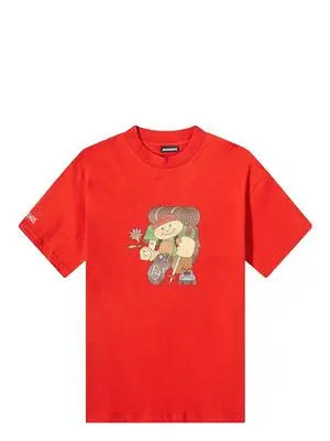 Jacquemus Le T-shirt Trek T-shirt - Red